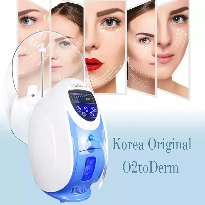 O2toderm 2 In 1 Pure Oxygen Dome Face Therapy Jet Peel Spray Skin Care ...