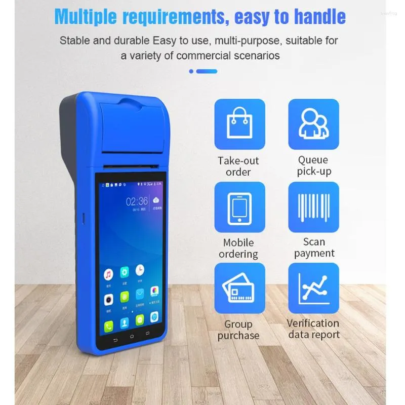 DHgate.com:POS-6000 Android 8.1 Terminal POS Machine with Built-in 58mm ...