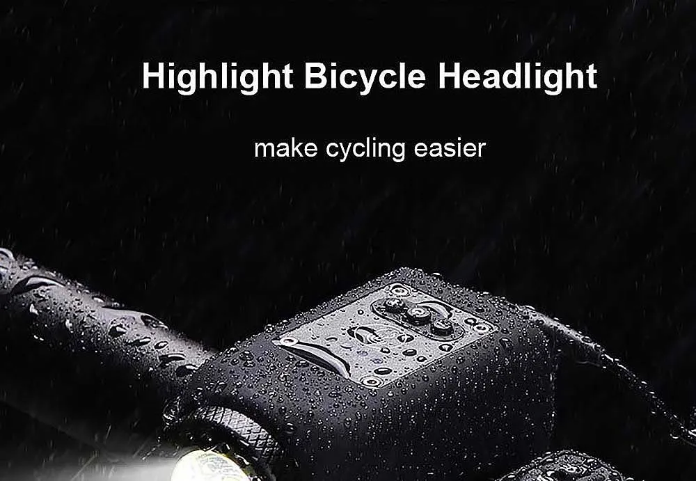 DHgate.com:Bike COB LED Bicycle Horn Light USB Rechargeable Waterproof ...