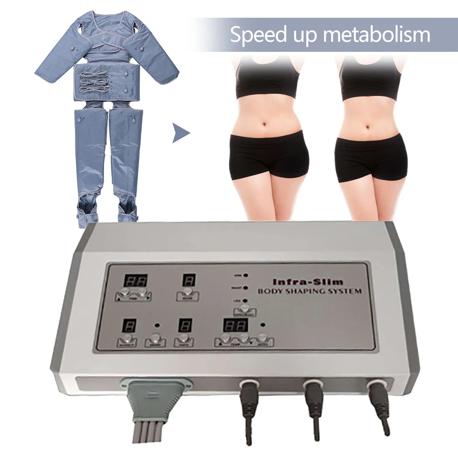 DHgate.com:24-Chamber Air Compression Full-Body Slimming Suit with ...