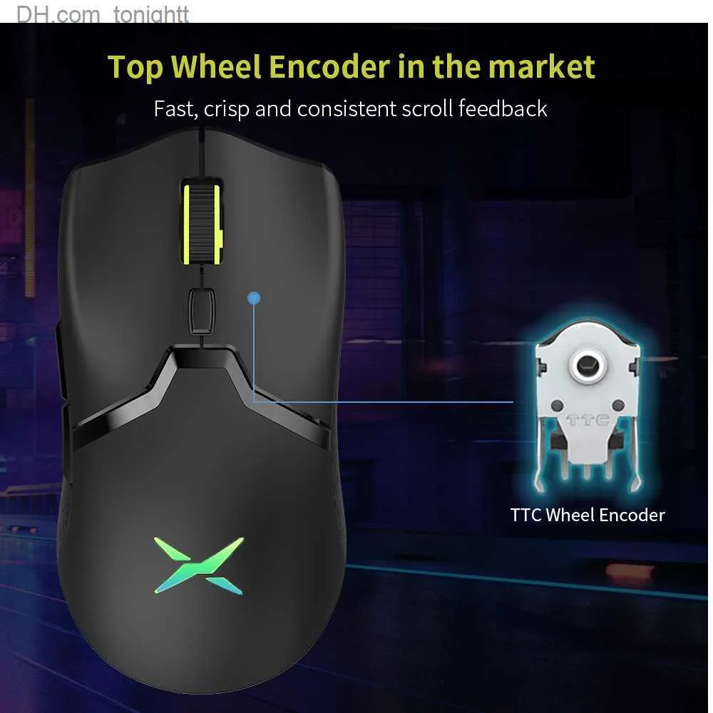 DHgate.com:2024 ReleaseM800PRO Gaming Mouse, Wireless/Wired Dual Mode, PAW3370 Optical Sensor ...