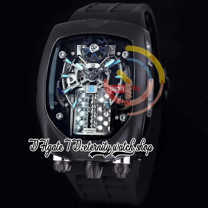 Bugatti Chiron Tourbillon Autoamtic Roadster Watches For Men With 16 ...