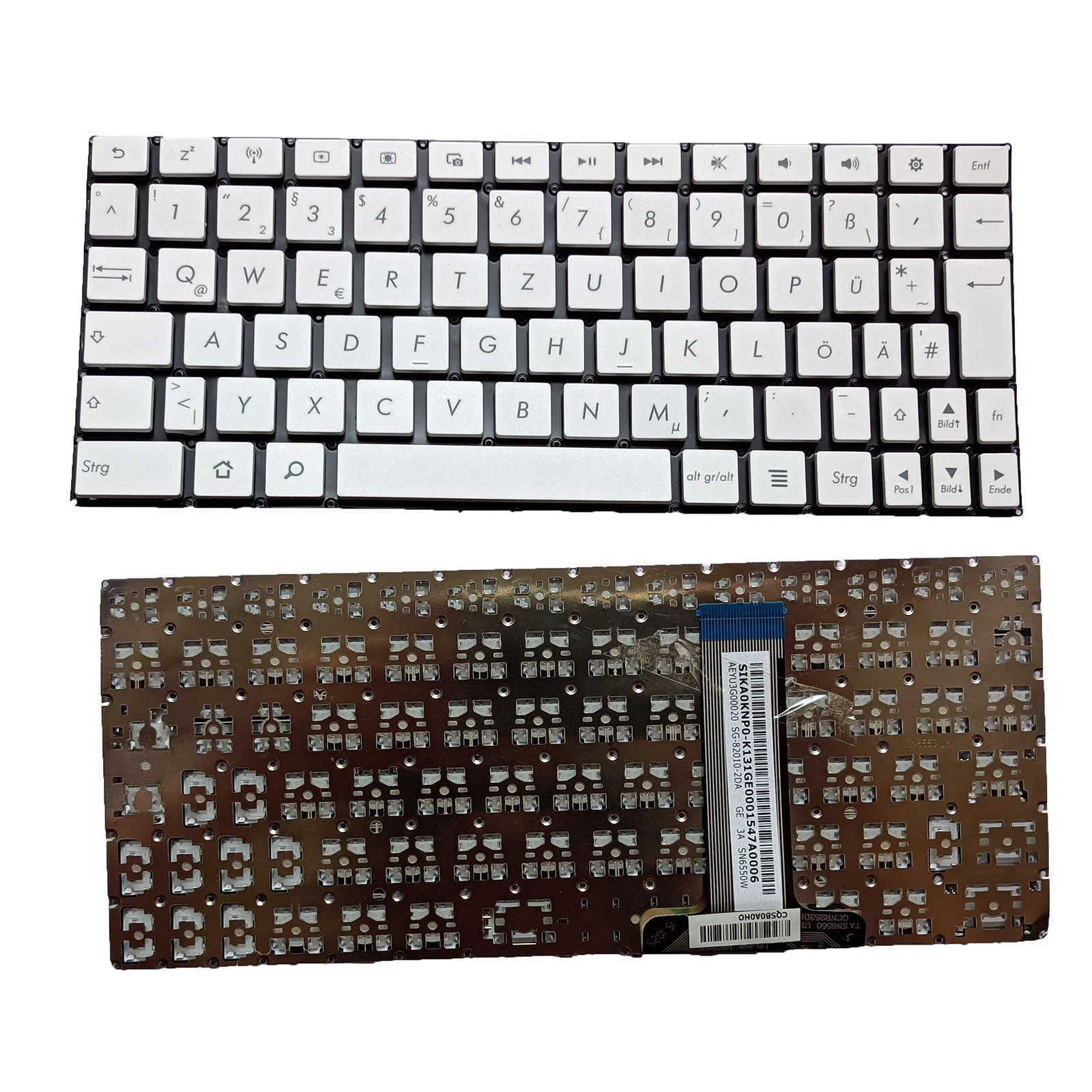Asus X101 Series White Laptop Keyboard HKD230824, HKD230825 from Dhgate Keyboards - price 113.22