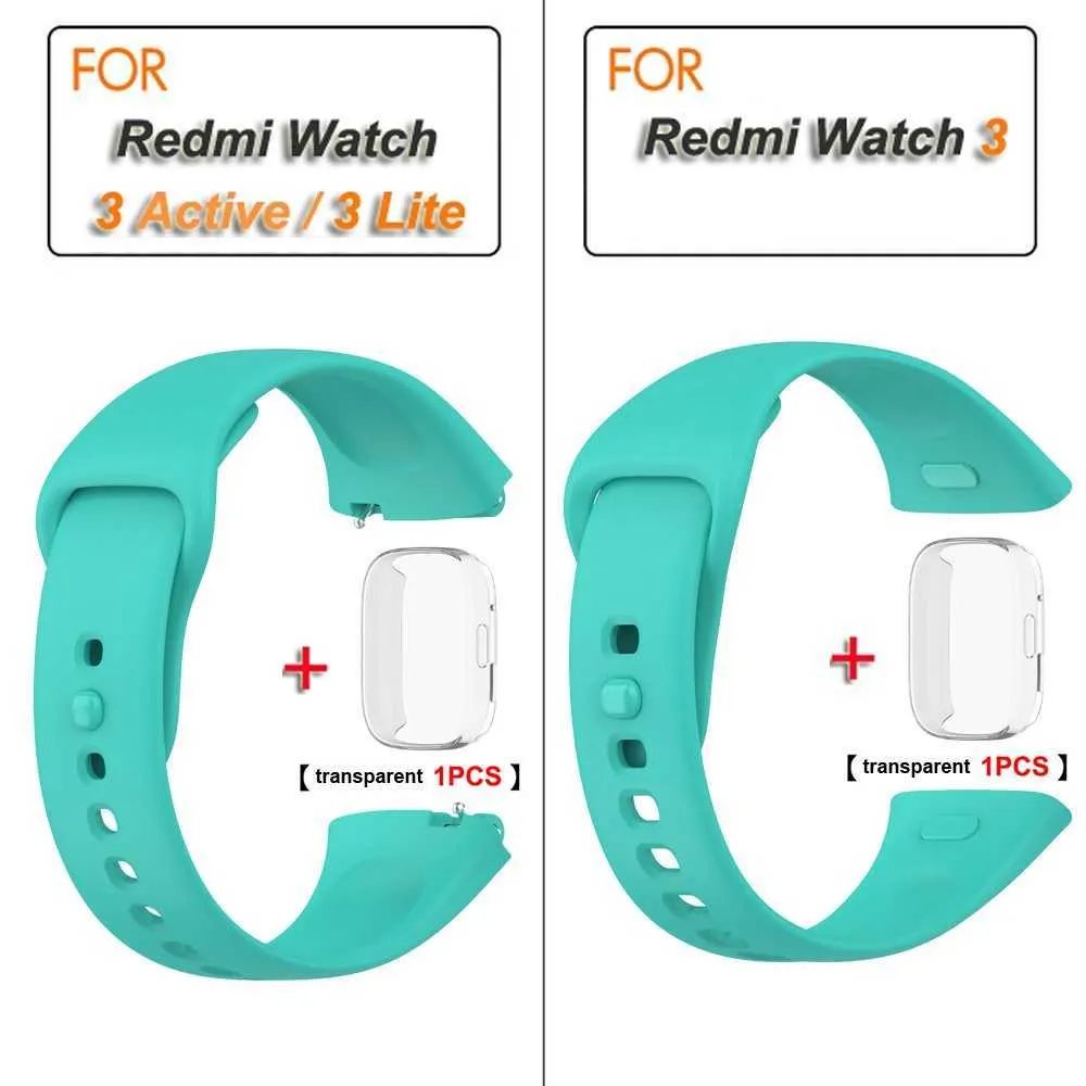 Cinturino Orologio Xiaomi Redmi Watch 3 Cinturino Active/Lite Cinturino In Silicone Di Ricambio ...