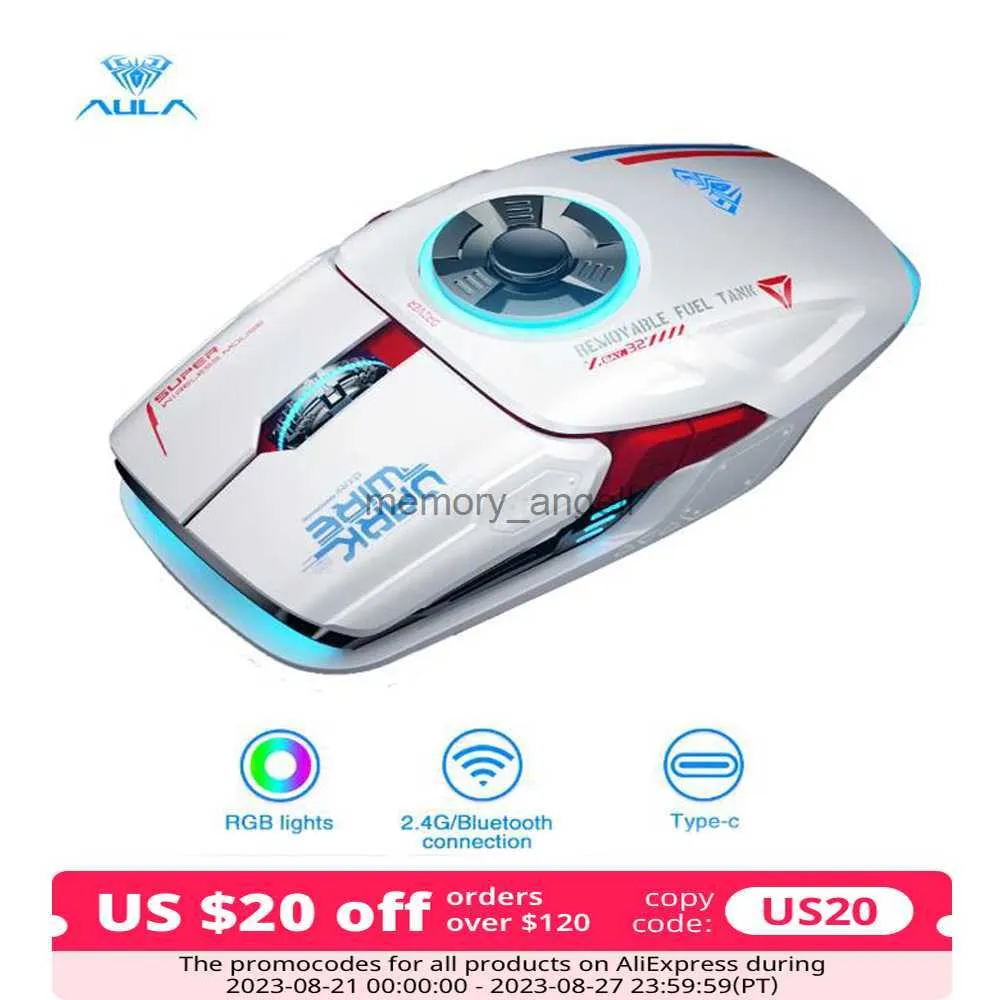 DHgate.com:AULA H530 Wireless Gaming Mouse with 4 Modes, Decompression Charging, Gyroscope, RGB ...