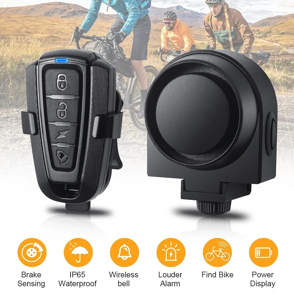DHgate.com:ANTUSI Wireless Bicycle Alarm with Vibration Sensor, USB ...
