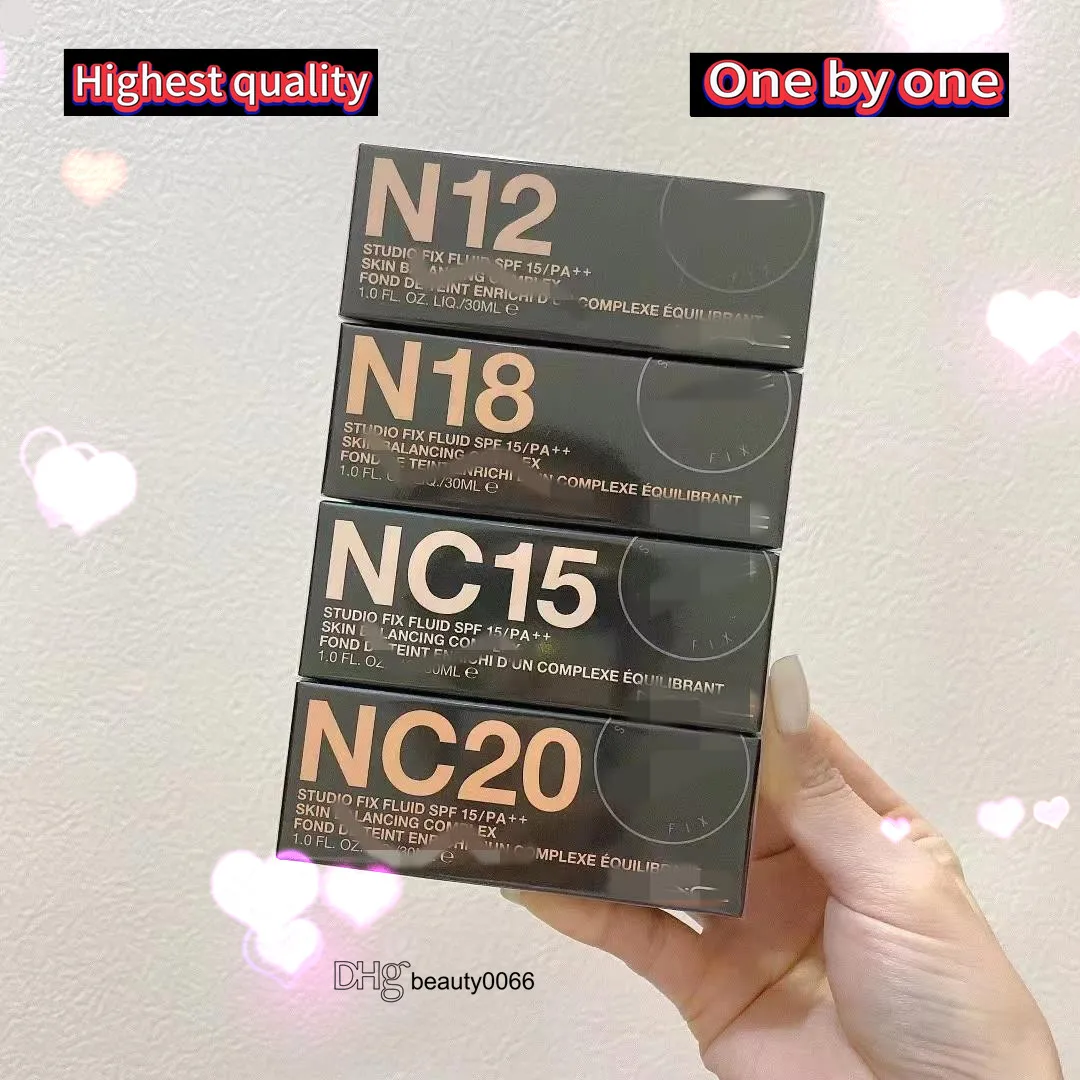 Liquid Foundation 30ml in N12, N18, NC15, and NC20 Shades, Fond De ...