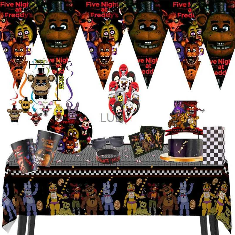 DHgate.com:FNAF Five Nights at Freddy's Birthday Party Supplies - Paper ...