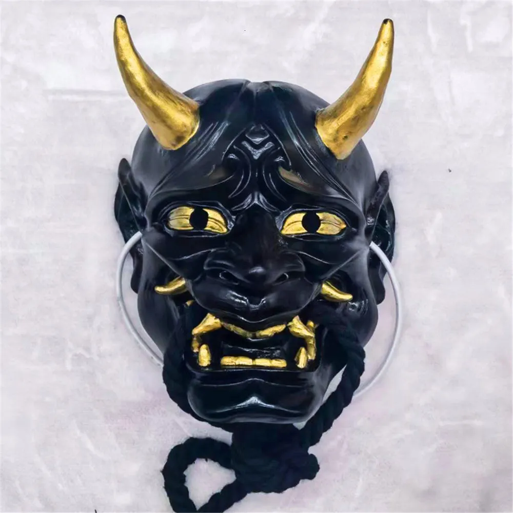 Party Masks High Quality Resin Prajna Mask Helmet Demon Japanese Anime ...