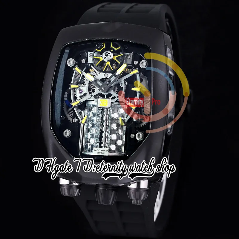 Bugatti Chiron Tourbillon Autoamtic Roadster Watches For Men With 16 ...