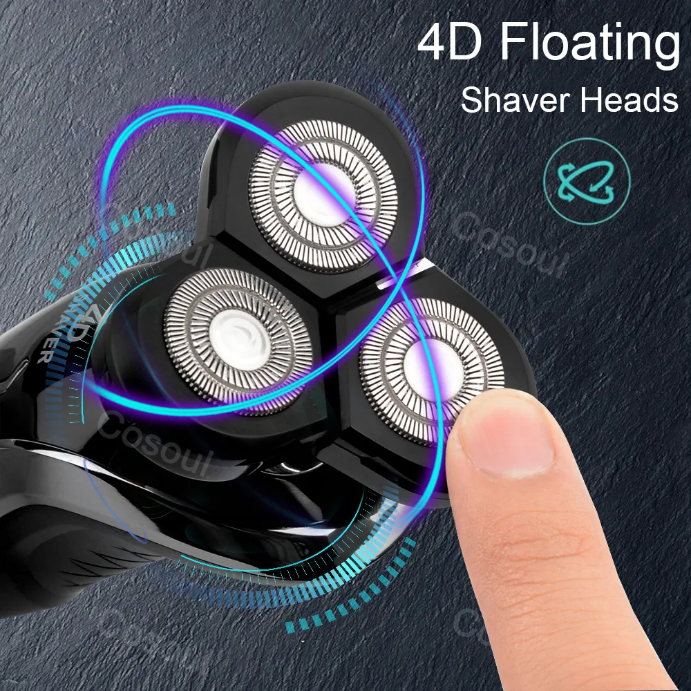 Razors Blades Shaver for Men, Electric Shaver, Powerful Beard Shaving ...
