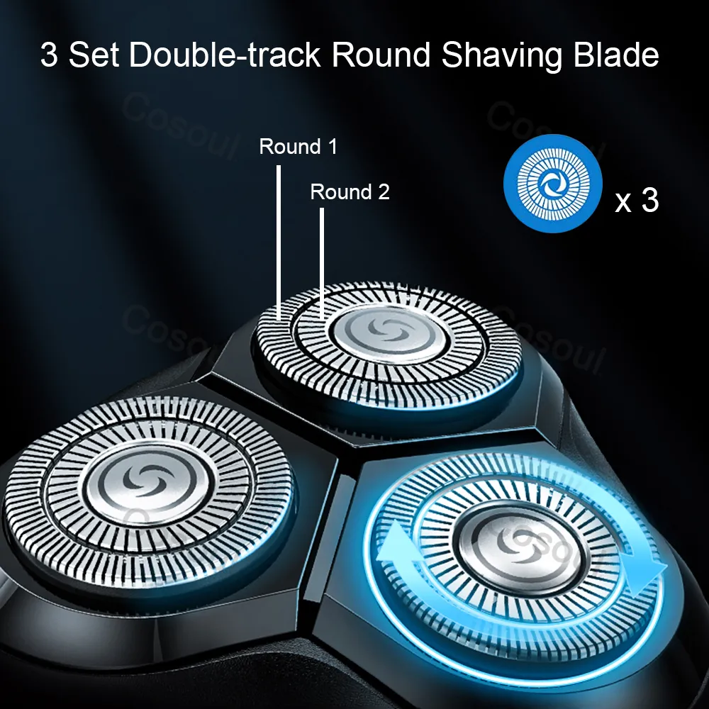 Razors Blades Shaver for Men, Electric Shaver, Powerful Beard Shaving ...
