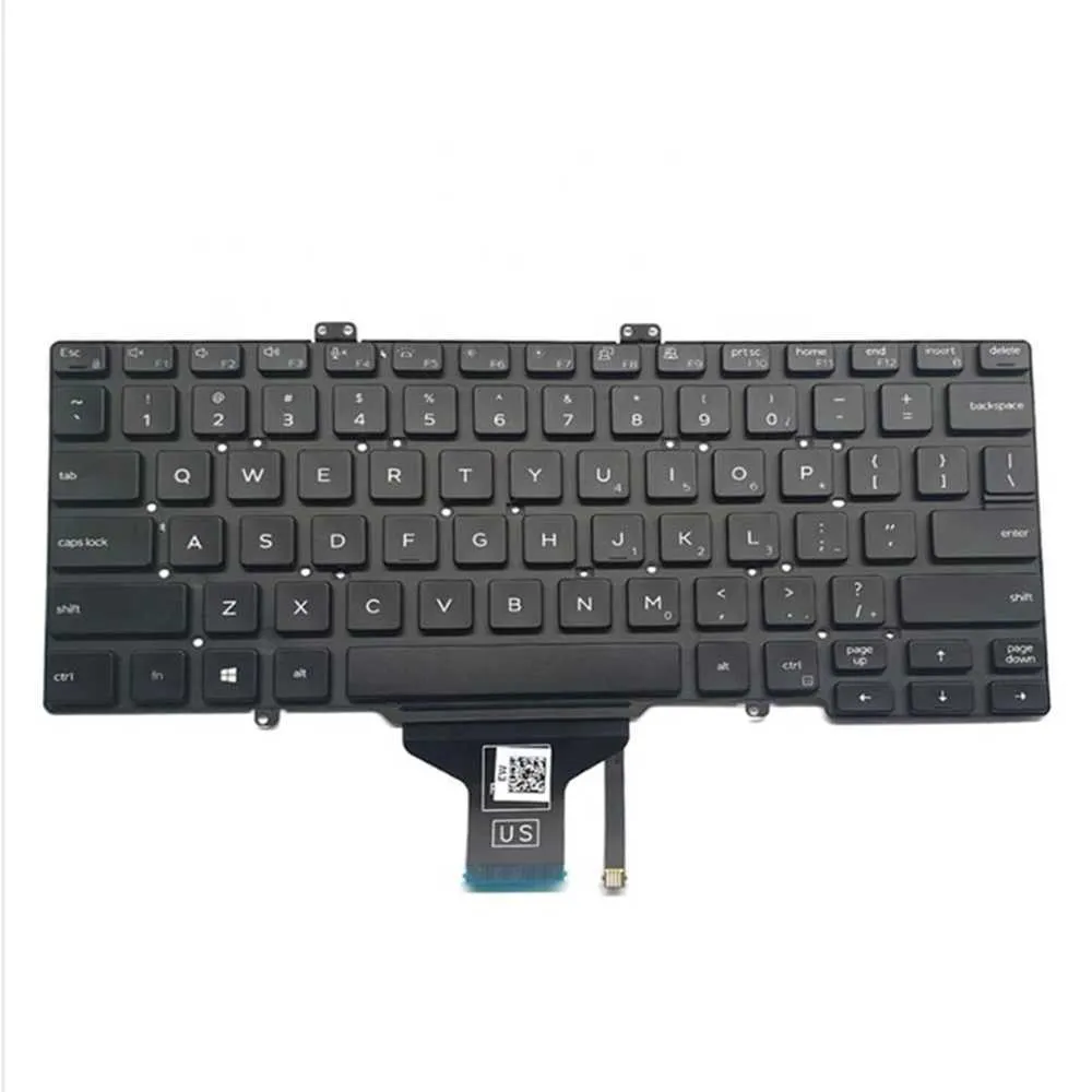 New Original US English Backlit Keyboard for Dell Latitude 3400 5400 ...