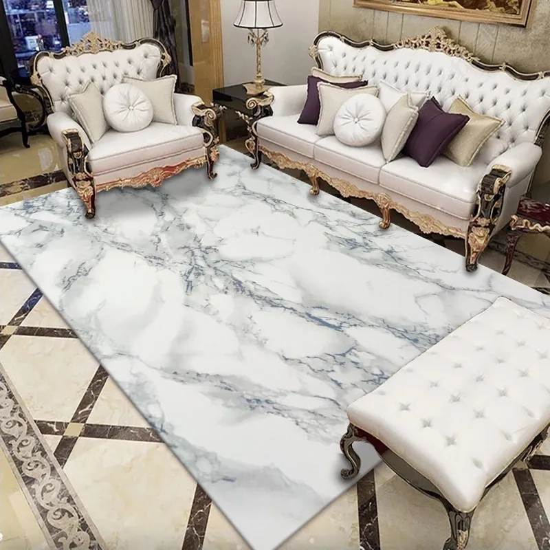 DHgate.com:Modern Marble Texture Rugs: Non-slip Area Carpets for Home ...
