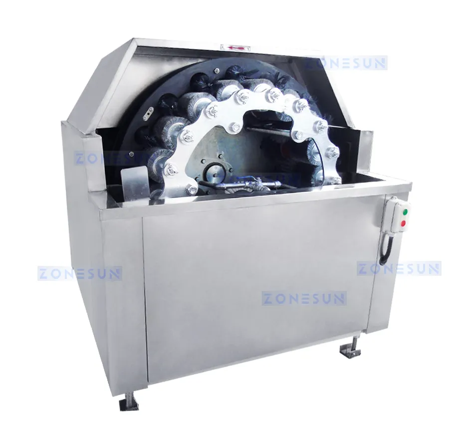 ZONESUN Bottle Label Remover Machine Efficient Sticker And Wine Beer ...