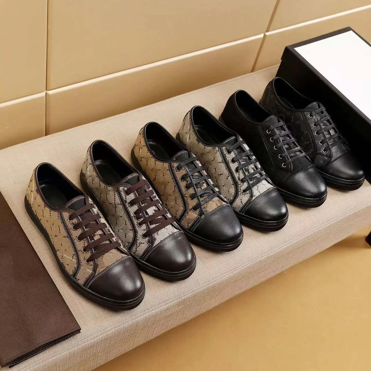 Bulk Designer Bee Ace Sneakers: Luxury Low Top Leather Casual Shoes For ...