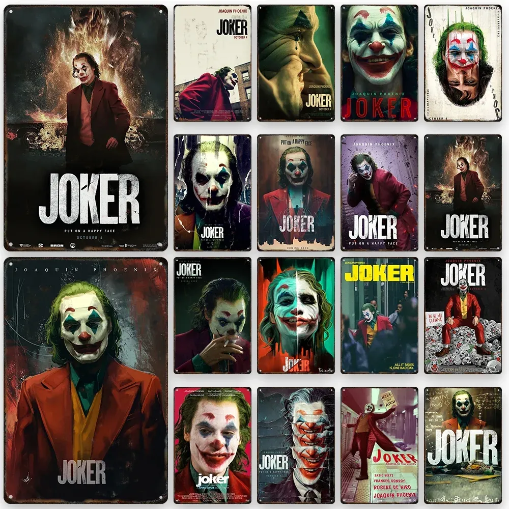 Personalized Joker Movie Poster Metal Sign Vintage... From Sherry168 ...