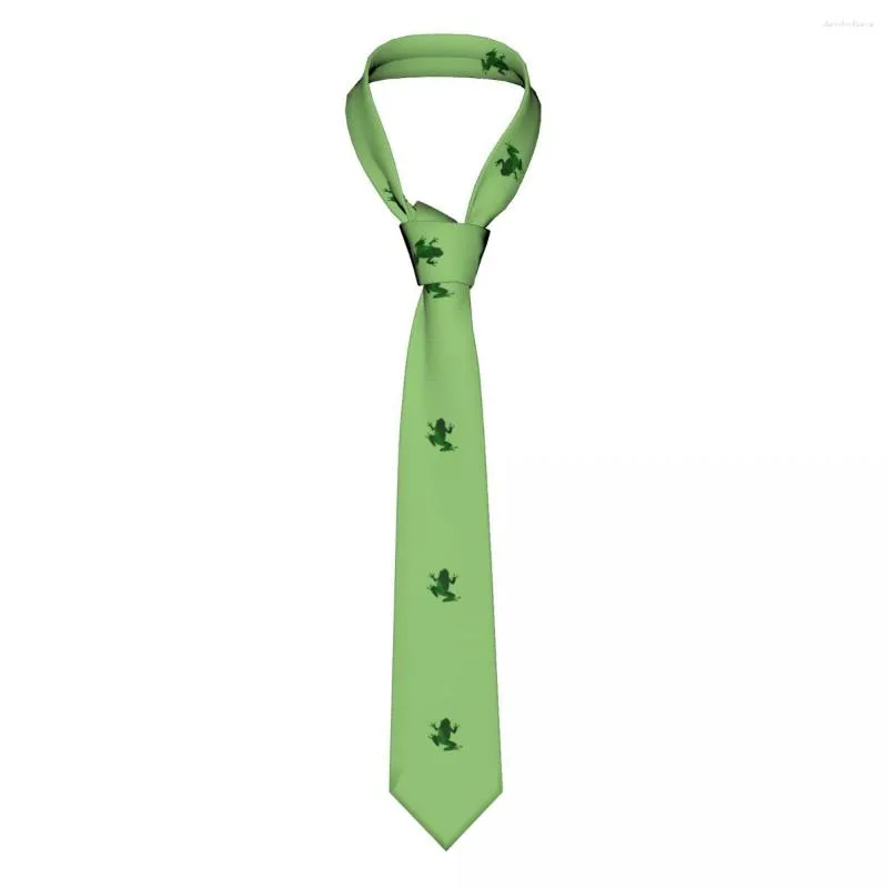 DHgate.com:Green Frog Necktie for Men and Women | Polyester Clothing ...