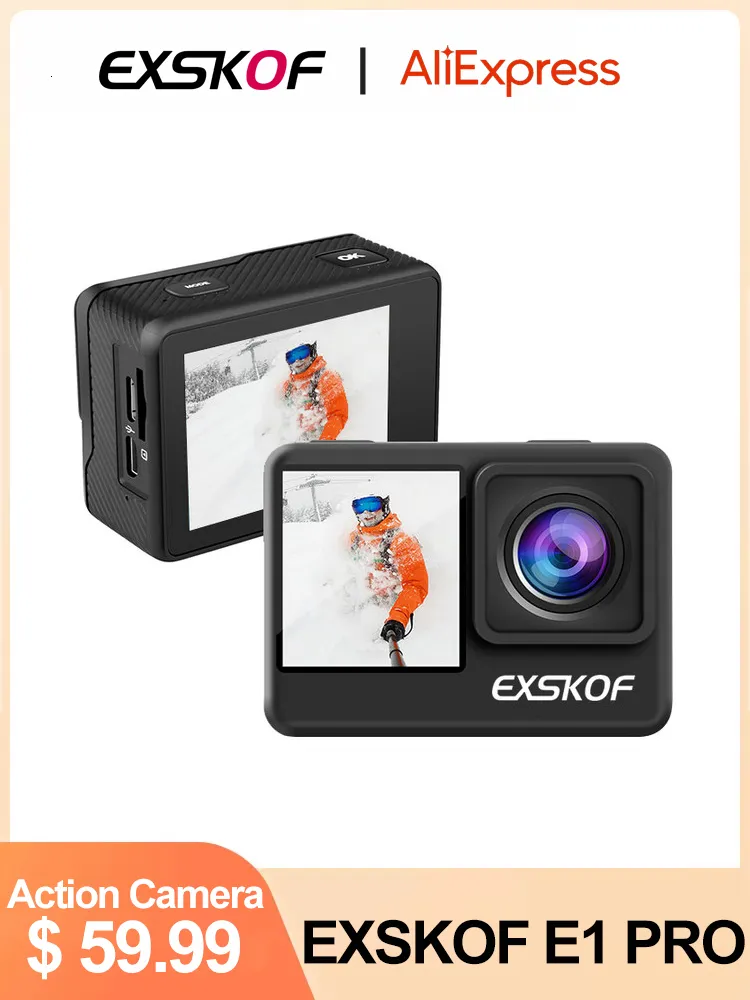 4K Action Camera - Waterproof, 60FPS, 4x Zoom, EIS - Perfect for ...