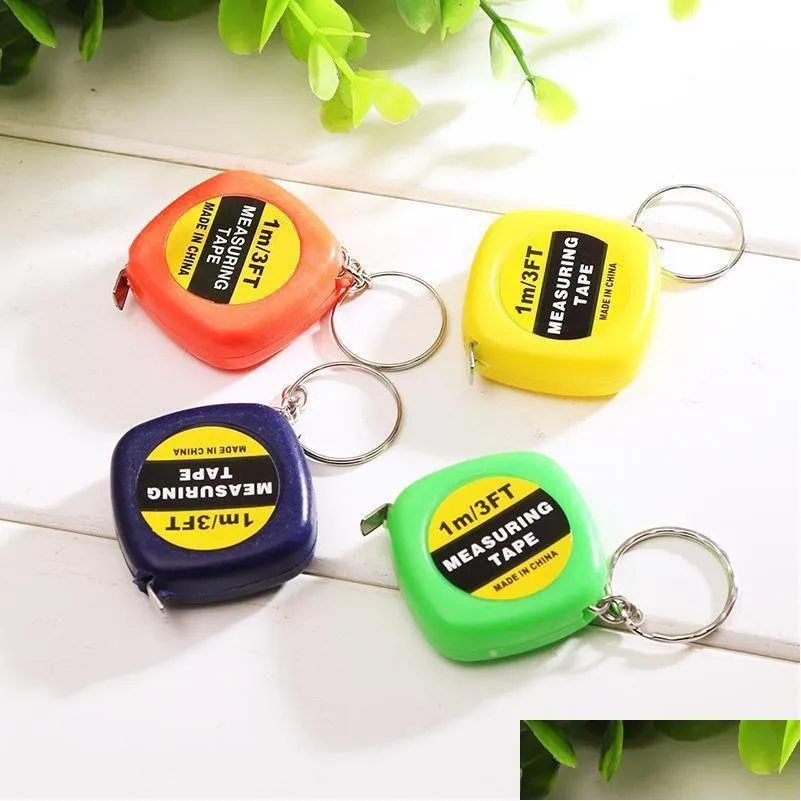 DHgate.com:Mini Steel Tape Measure with Keychain, 1M Portable ...