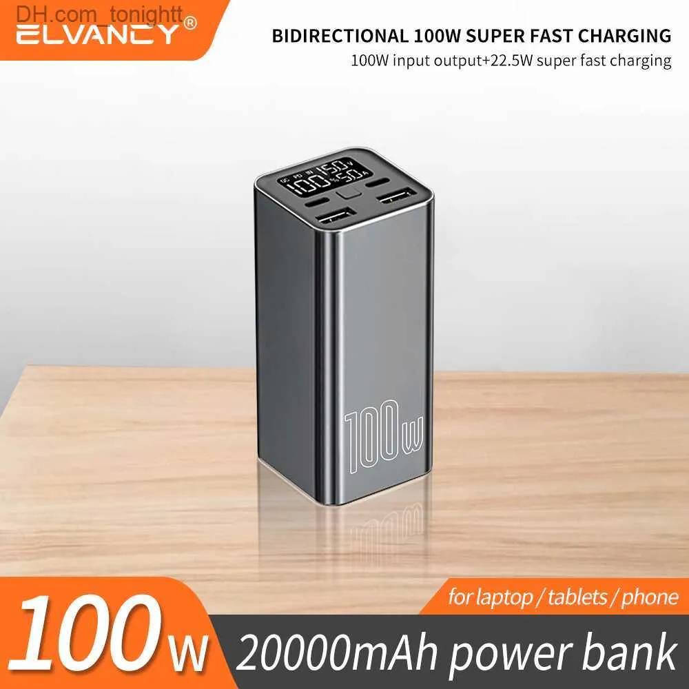 High Power 100W Laptop Power Bank With Bidirectional Charging And 20000 ...