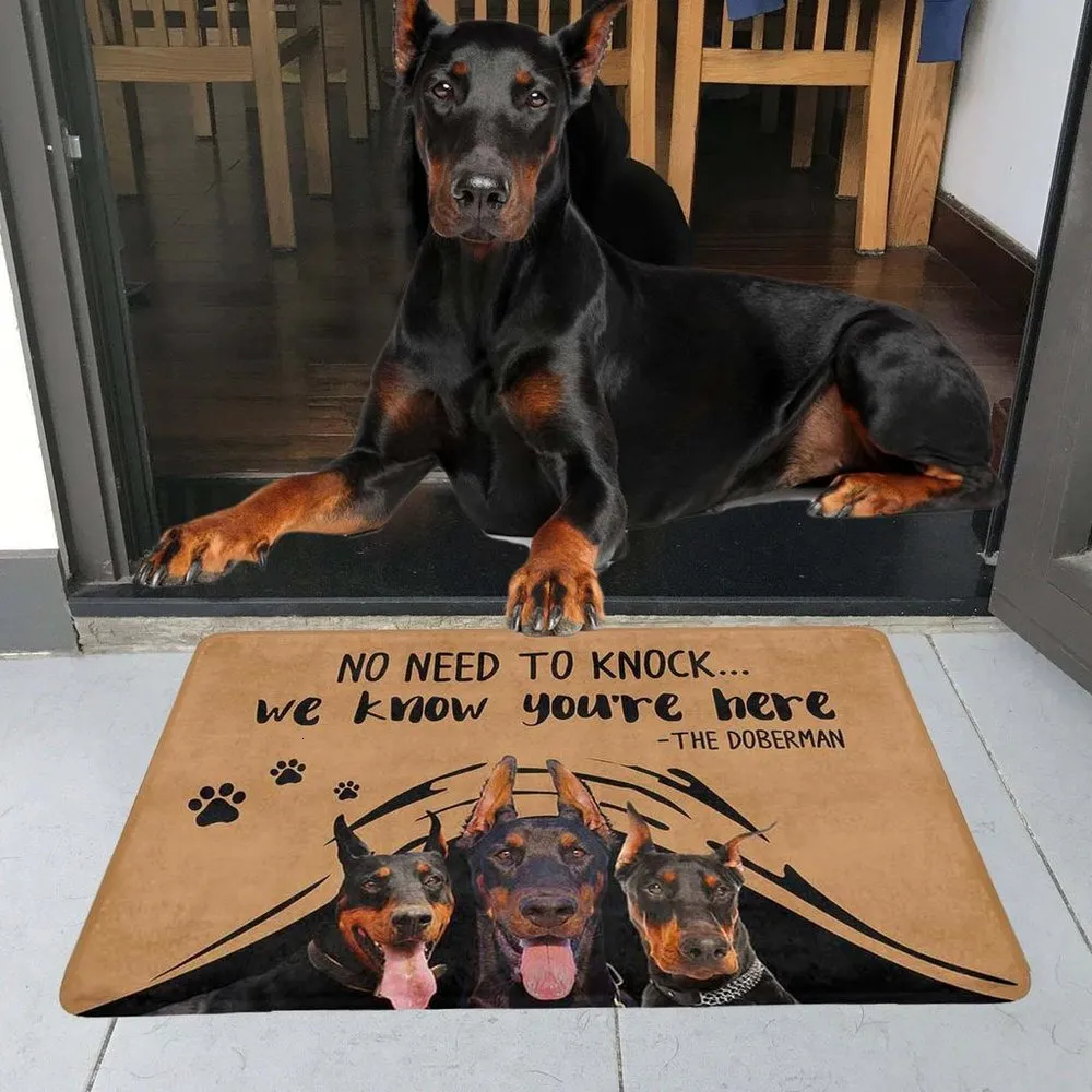 DHgate.com:Rottweiler Doormat, Non-Slip 3D Printed Pet Dog Door Floor ...
