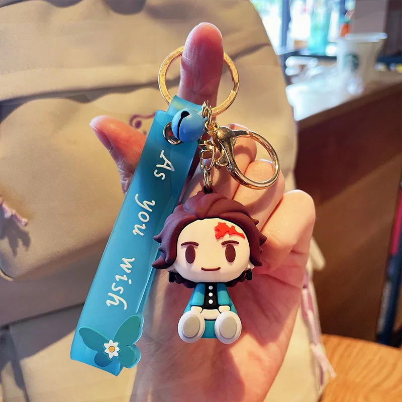Wholesale Creative Ghost Out Kawaii Keychain Cute Boudoir Personality ...