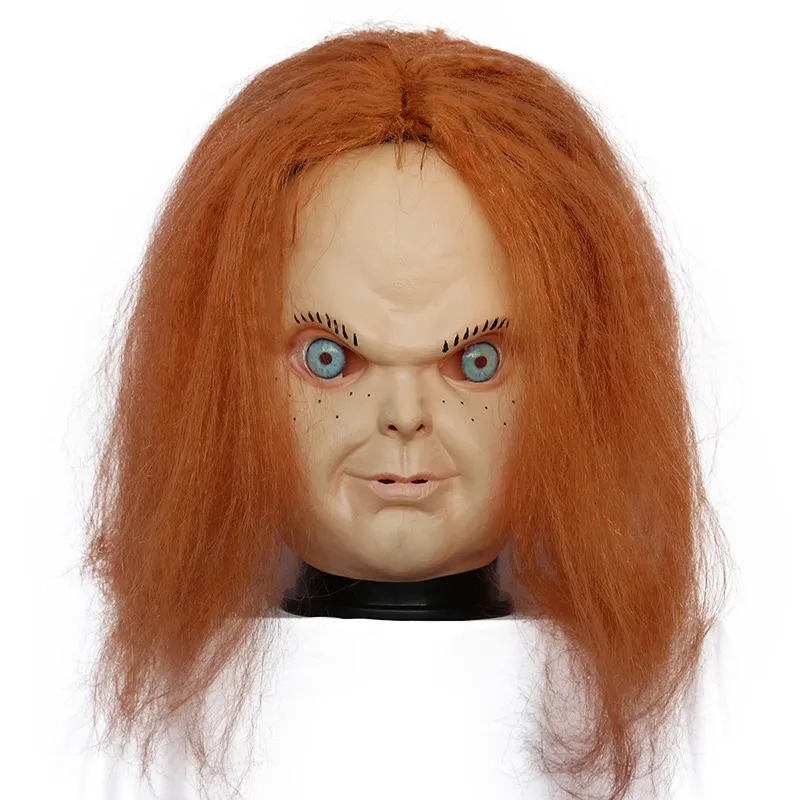 Party Masks Ghost Doll Mask Curse Of Chucky Masks Halloween Scary ...