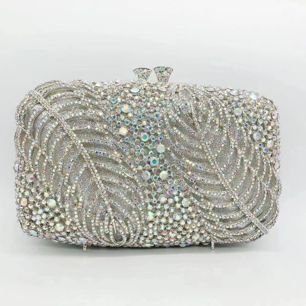 Elegant Evening Dress with Pockets & Chic Dinner Handbag Purse Set ...