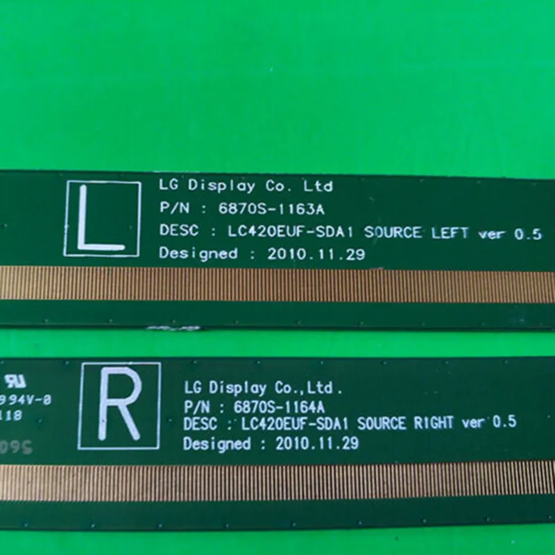 Replacement LCD Panel PCB Board - LC420EUF-SDA1, 6870S-1163A, 6870S-1164A Compatible, TV Screen ...