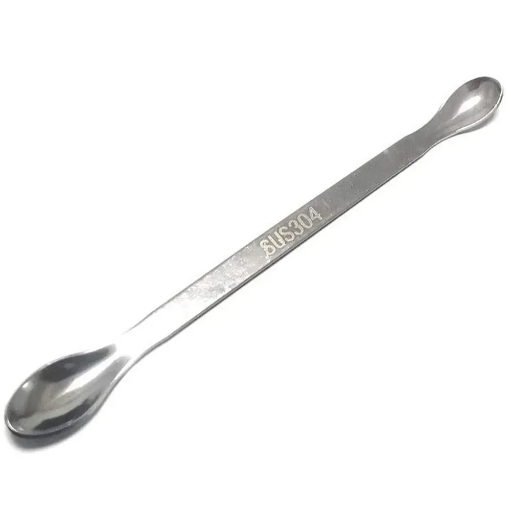Stainless Steel Shovel Spoons Set Dual Sided Mini Spoons, Medicine ...