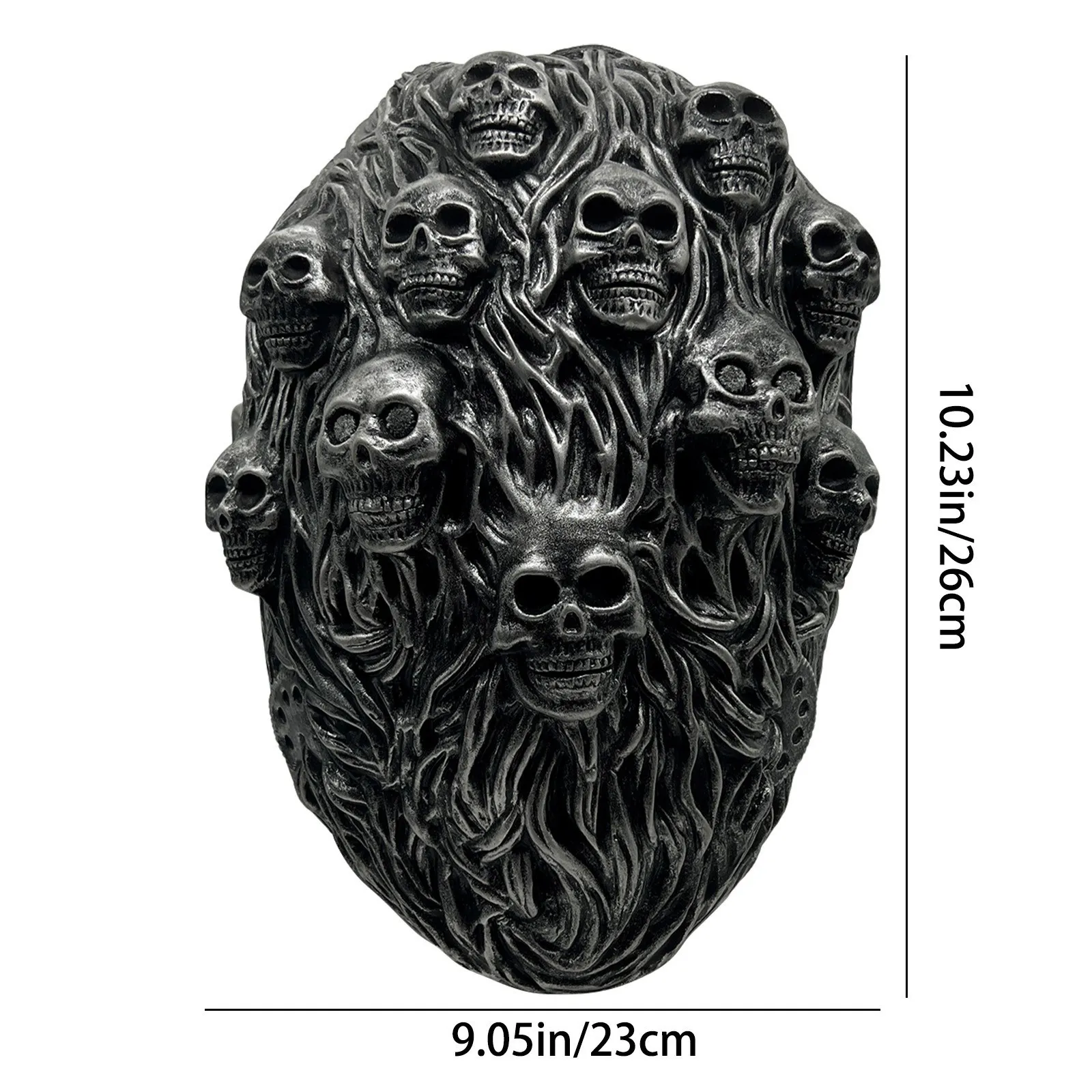 Horror Steam Ghost Scary Mask For Cosplay, Halloween, And Stage ...