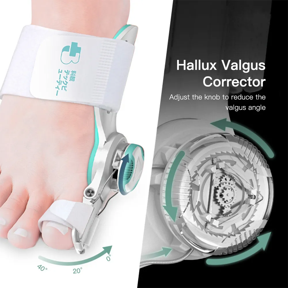 Bunion Corrector & Foot Massager - Orthopedic Hallux Valgus Toe ...