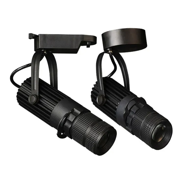 Square Aperture COB Spotlight Background LED Track Light Lamp KTV Bar ...