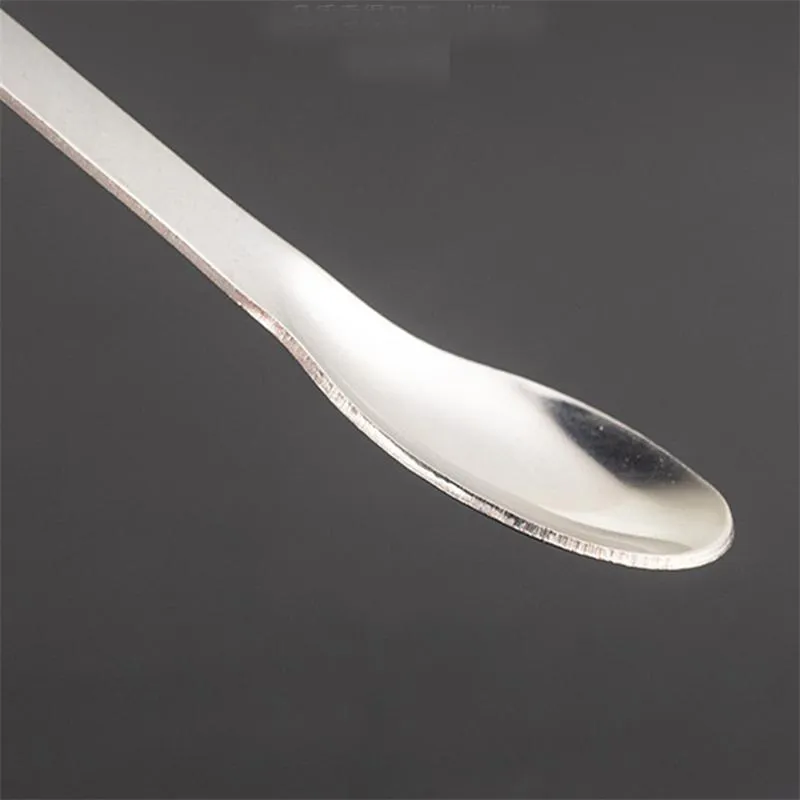 Powder Spoon Stainless Steel Snuff Spoon Dual Sided Teaspoons Medicine ...