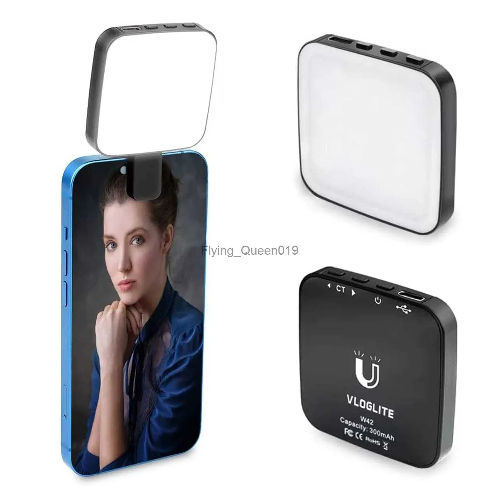 MagSafe Selfie Light - Mini LED Cube Fill Light, Rechargeable, Magnetic ...