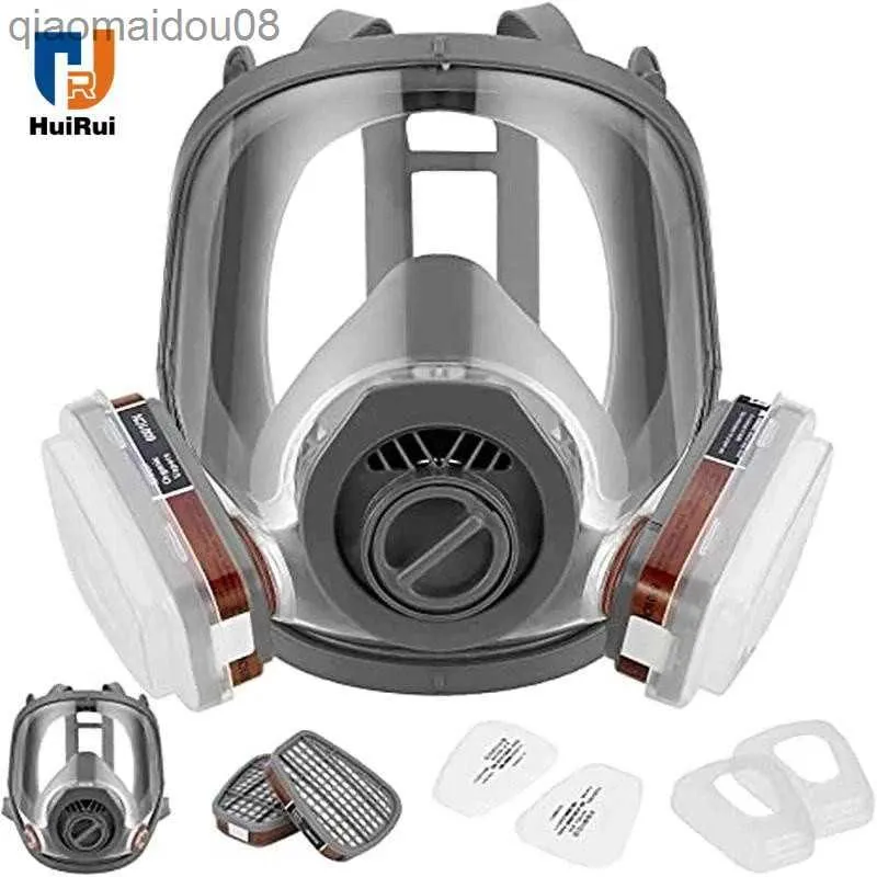 DHgate.com:Protective Clothing Three-port Multi-purpose 6800 Gas Mask ...
