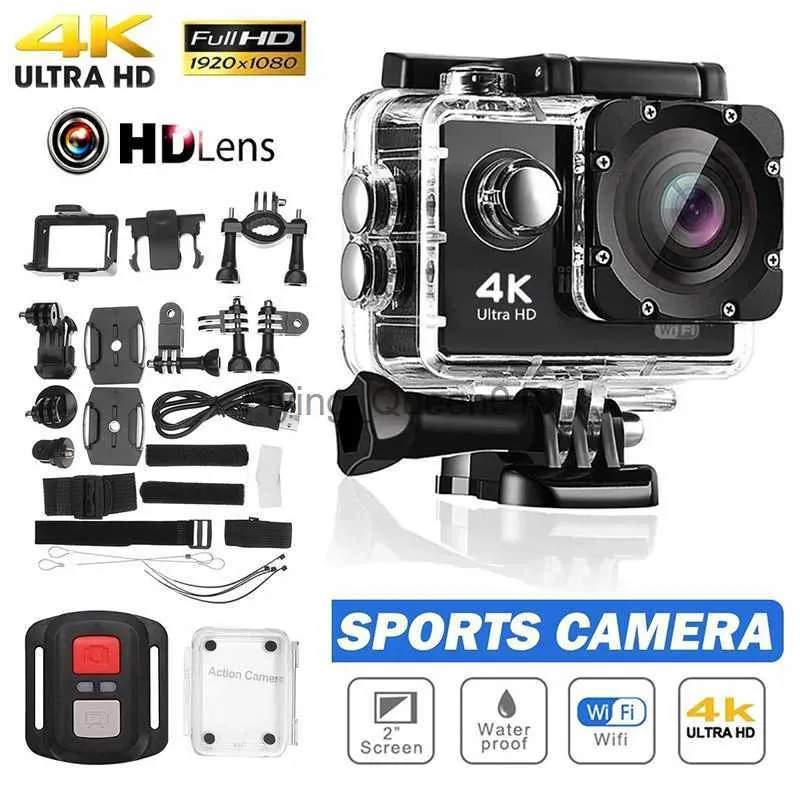 4K Ultra HD Action Camera - Waterproof Sports Cam, 1080P, WiFi, 2.0 ...