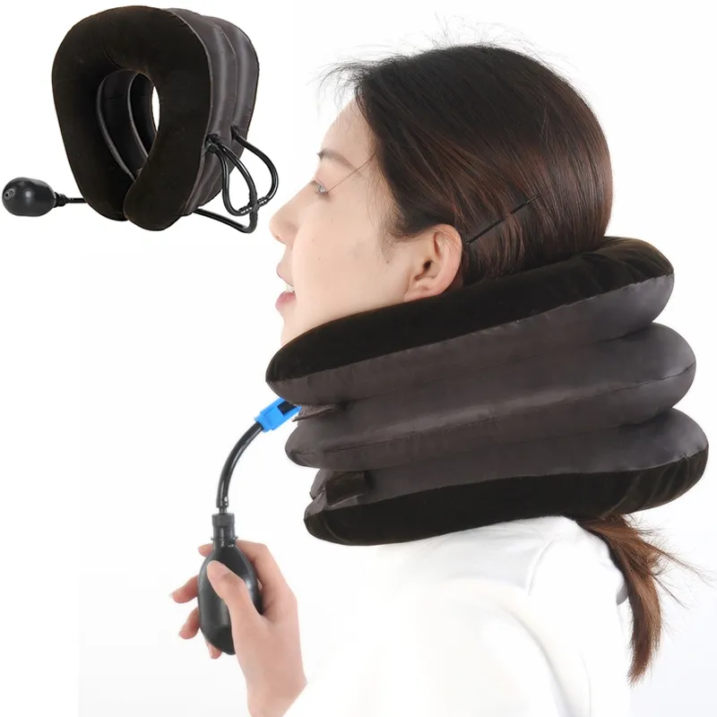 DHgate.com:Neck Stretcher Pillow, Air Cervical Traction Device, 3 Tubes ...