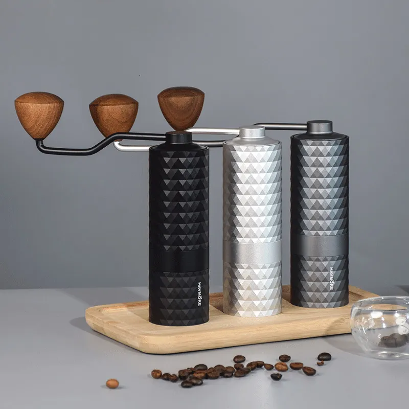 Portable Manual Coffee Grinder - 25g Capacity, Stainless Steel Burr, 5 ...