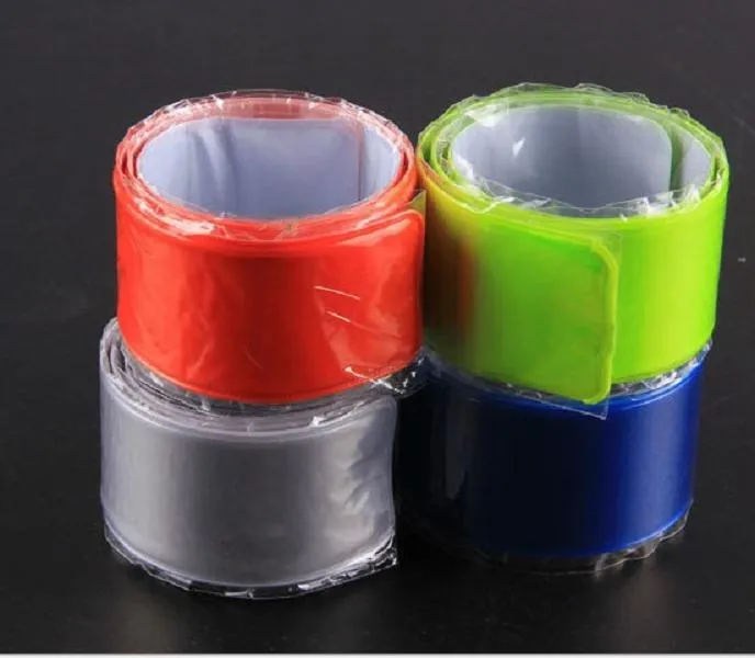 Reflective Cycling Leg Straps - High Visibility Bike Pants Bands ...