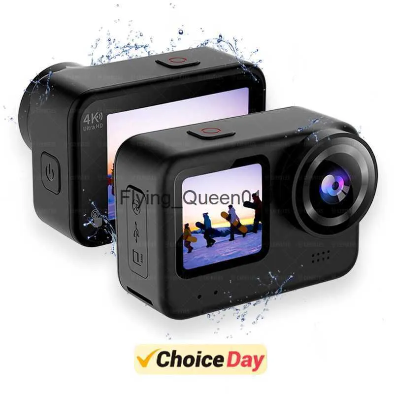 4K60FPS WiFi Action Camera: Anti Shake, Waterproof Sport Camera With Remote Control And Screen ...