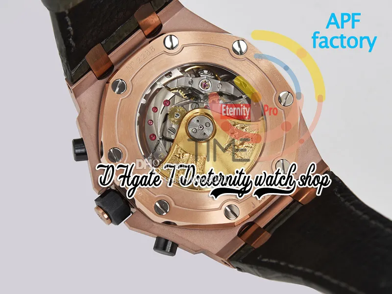 APF 42mm Vampire 2647 A3126 Automatic Chronograph Men's chronograph ...