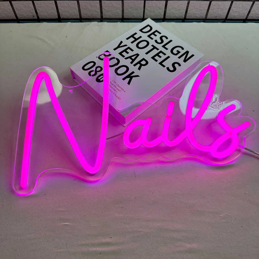 Nail Salon Neon Sign