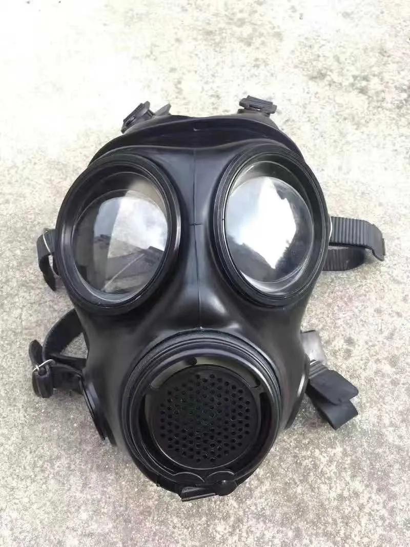FMJ08 Gas Mask Respirator - Anti-Chemical, Nuclear, CS Gas Protection ...