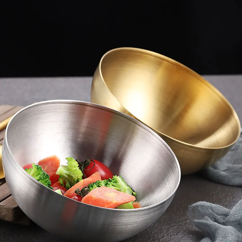 Bowls Insulated Soup Bowl Metal Cooking Pho Pasta Egg Mixing Large ...