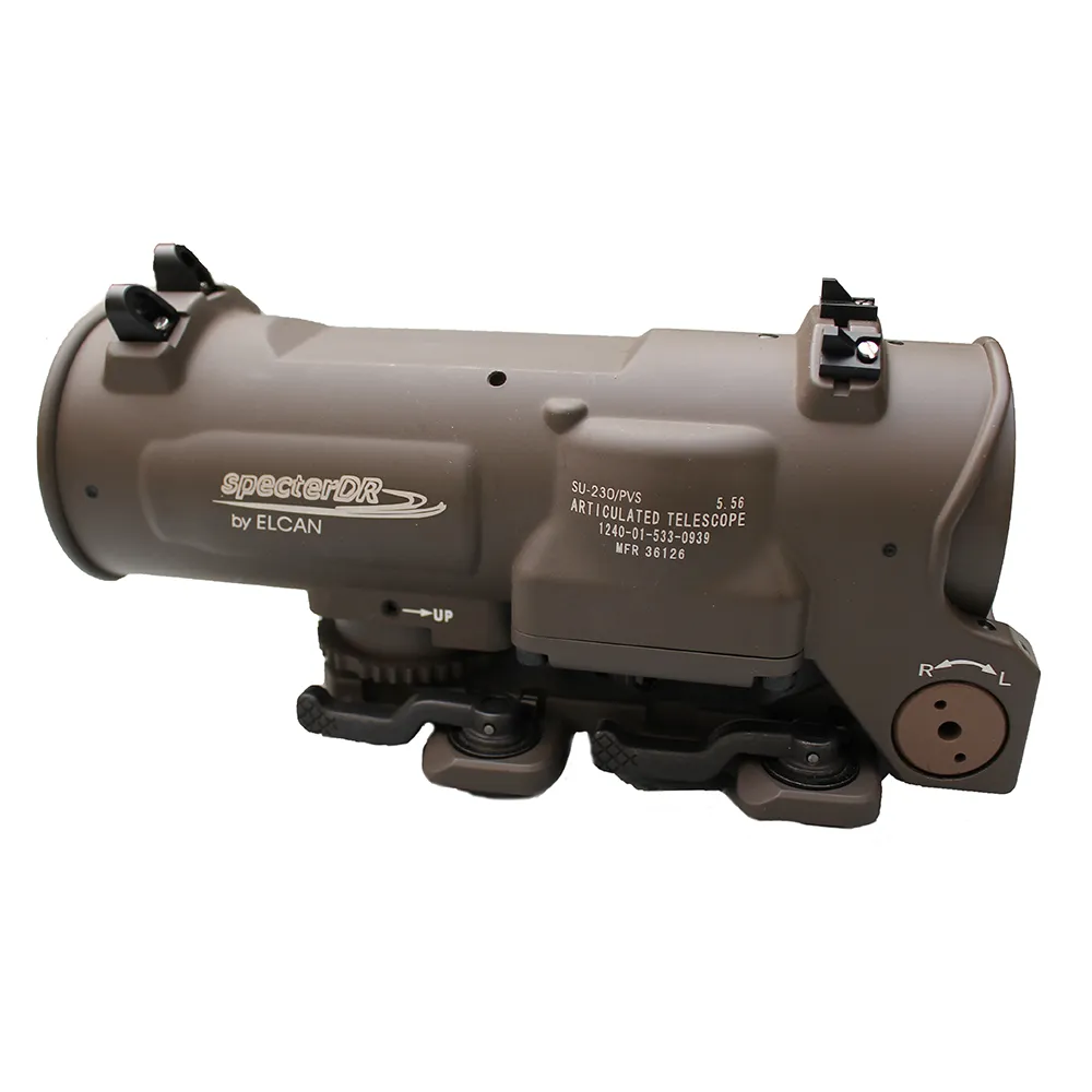 1 4x Dual Role Specter DR Tactical Scope With Illuminated Red Dot Sight ...