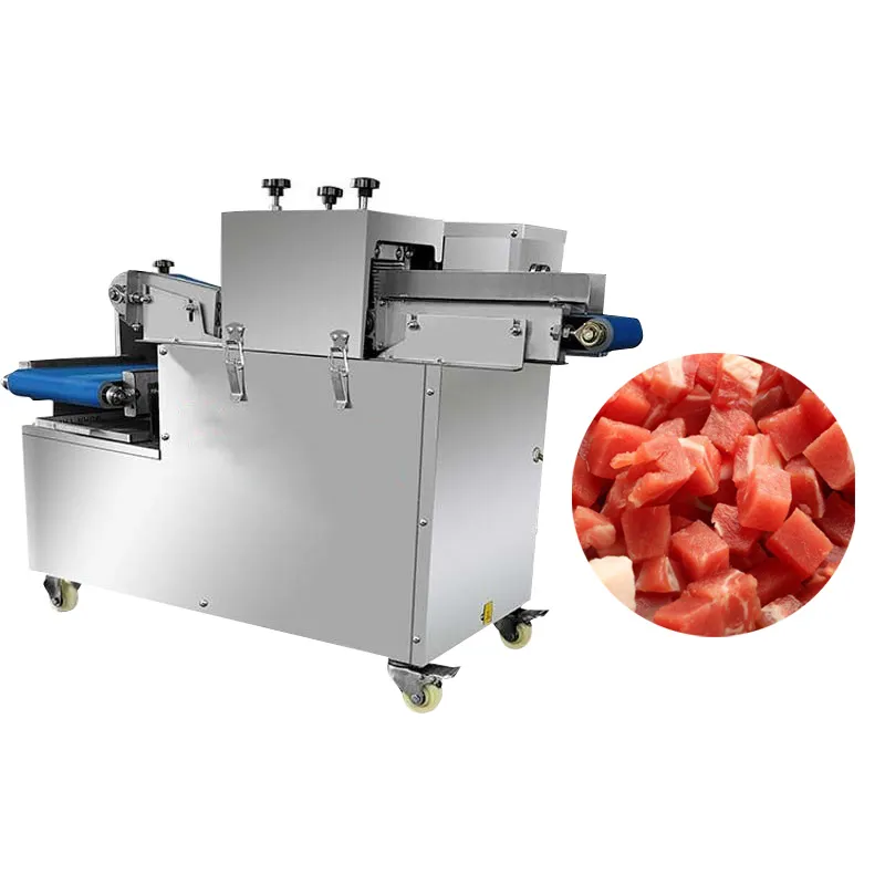 Commercial Meat Dicer Machine - Stainless Steel Meat Cutting Machine ...