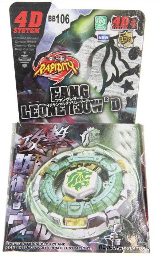 Leo King Bb105 Beyblade Burst Metal Fusion Microvolt With Rapidity R230829 Spinning Capability ...