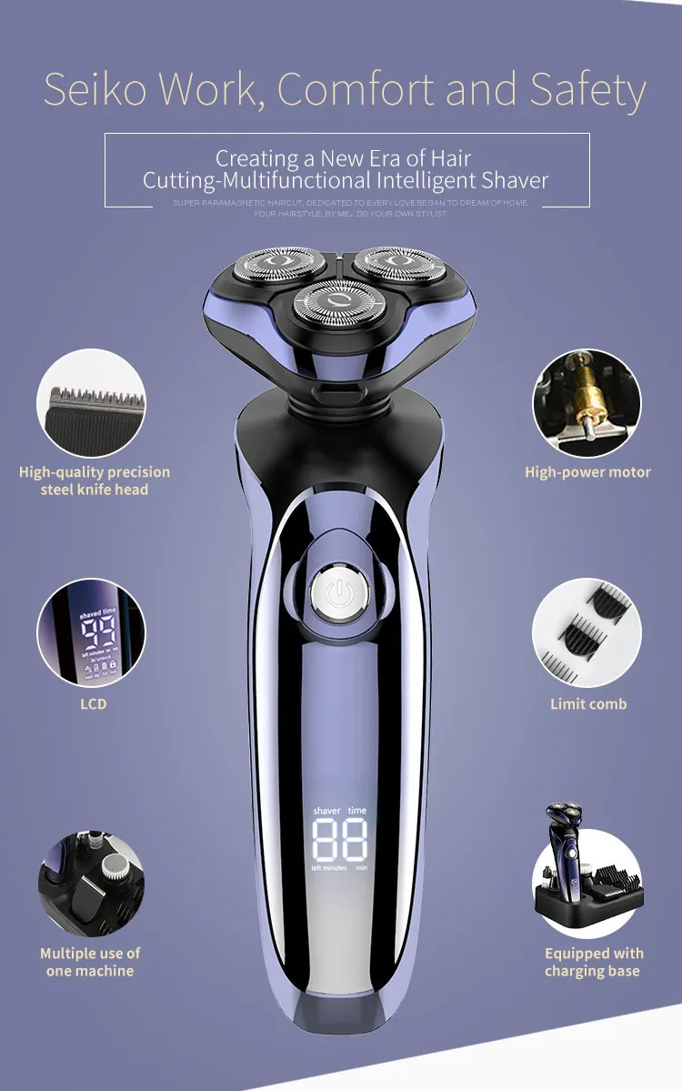DHgate.com:MOTA Electric Shaver for Men, Wet Dry Dual Use Waterproof ...